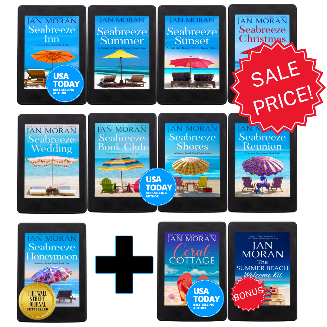 Summer Beach 10-Book Bundle + Bonus – Author Jan Moran Book Shop